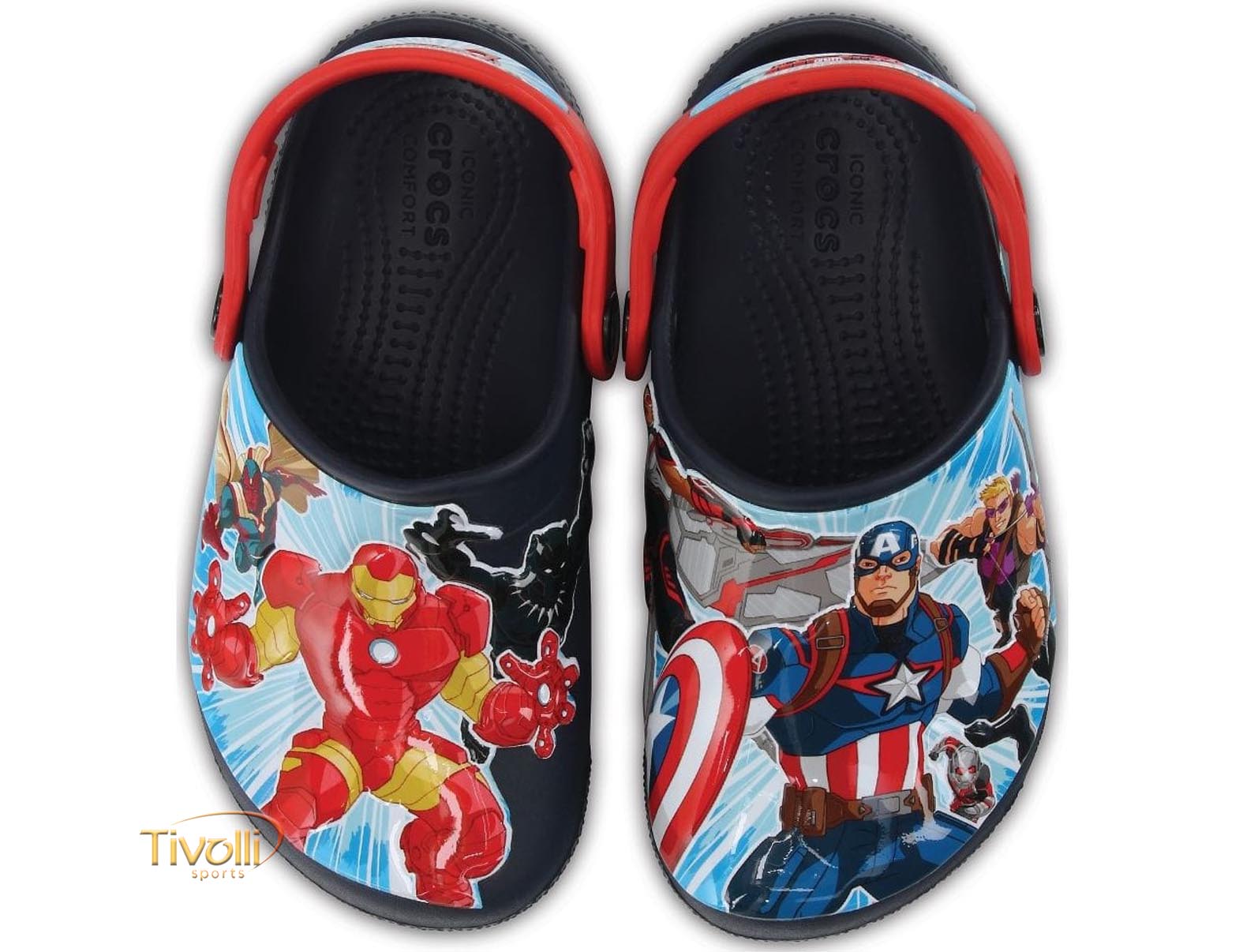 Sandália Crocs Os Vingadores Funlab Marvel Avengers Infantil > >