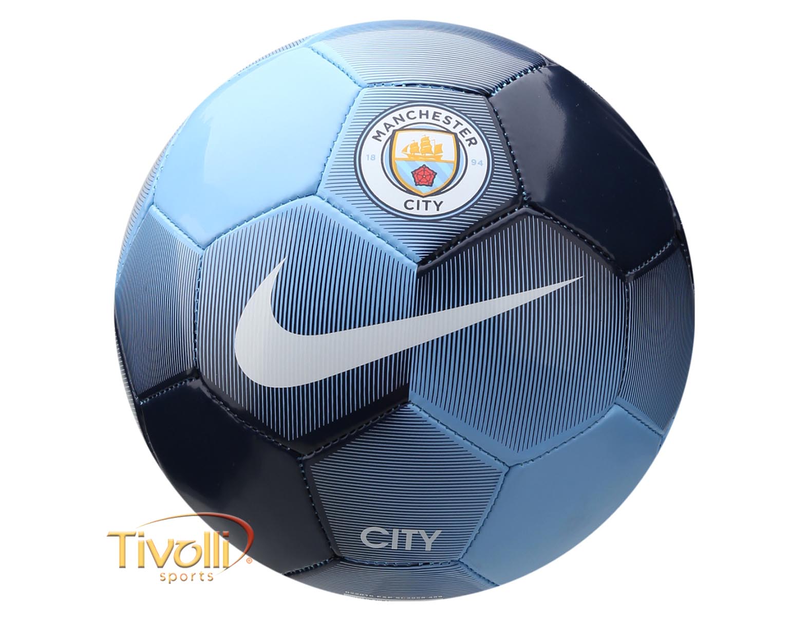 Bola Nike Manchester City Campo > Azul e Branca >