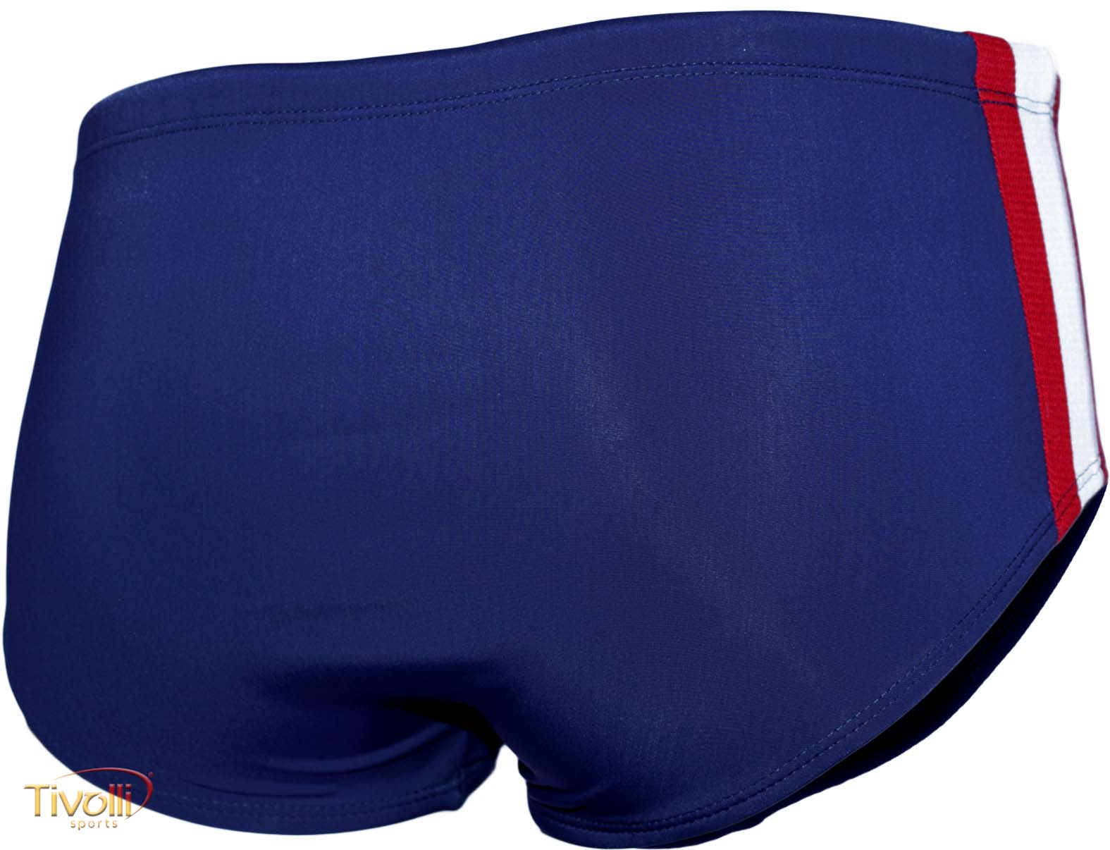 Sunga Osklen fita larga > azul marinho, vermelho e branco >