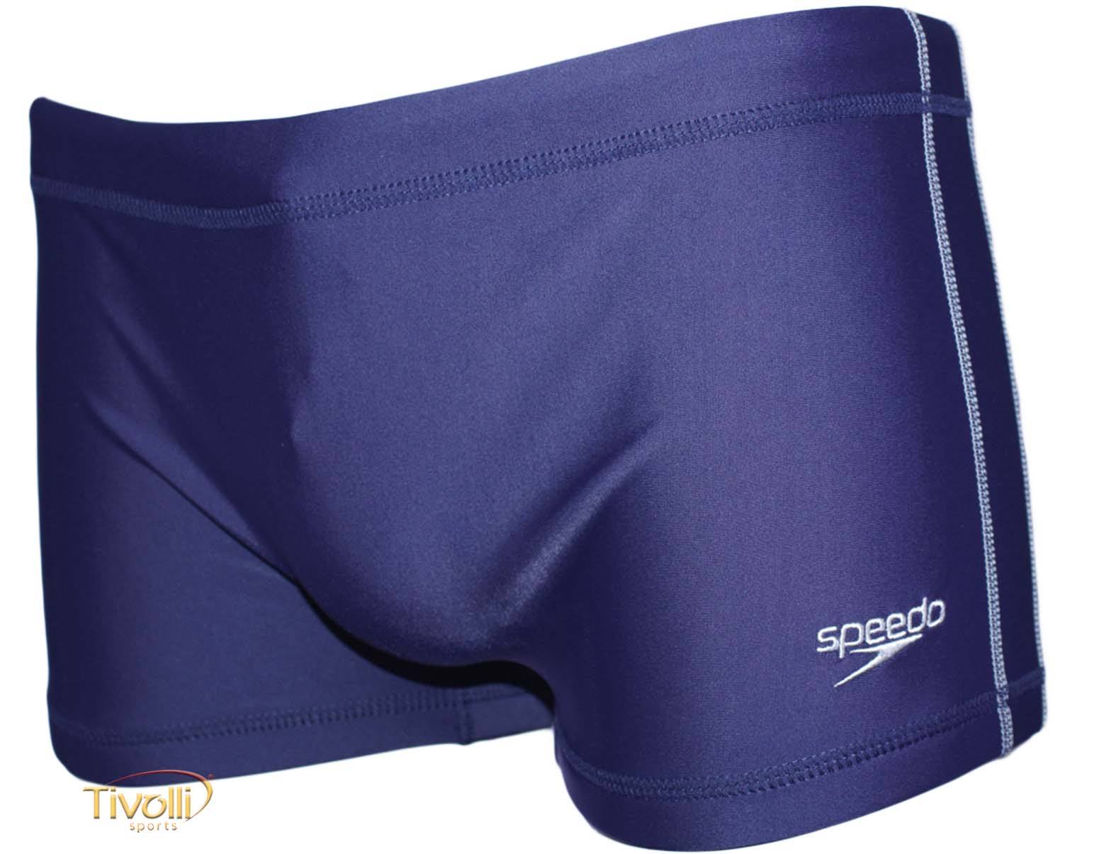 Sunga Boxer Hidroshort Speedo Contrast > Azul Marinho >