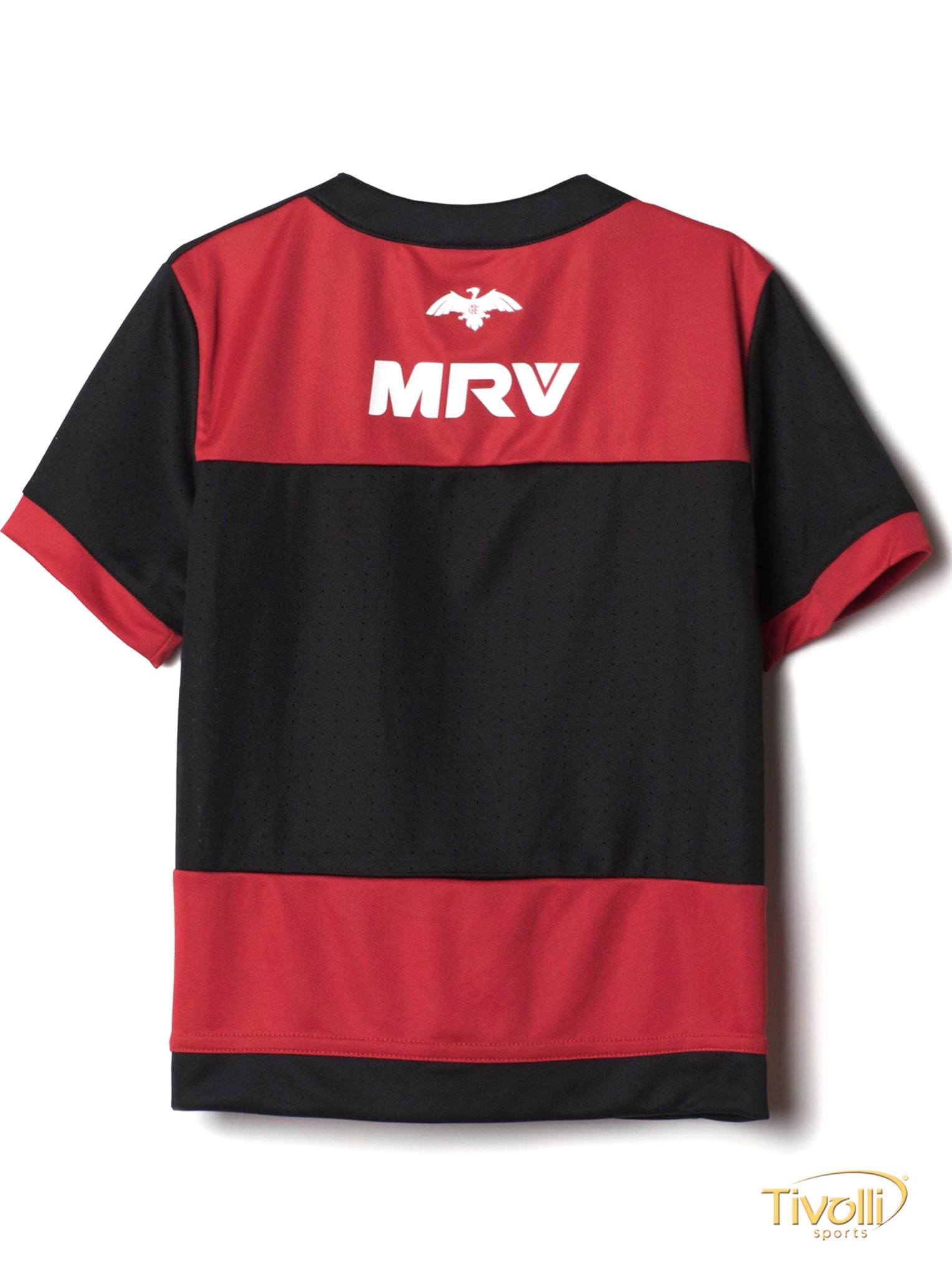 Mini Kit Flamengo I Home 2017/2018 Infantil Adidas > >