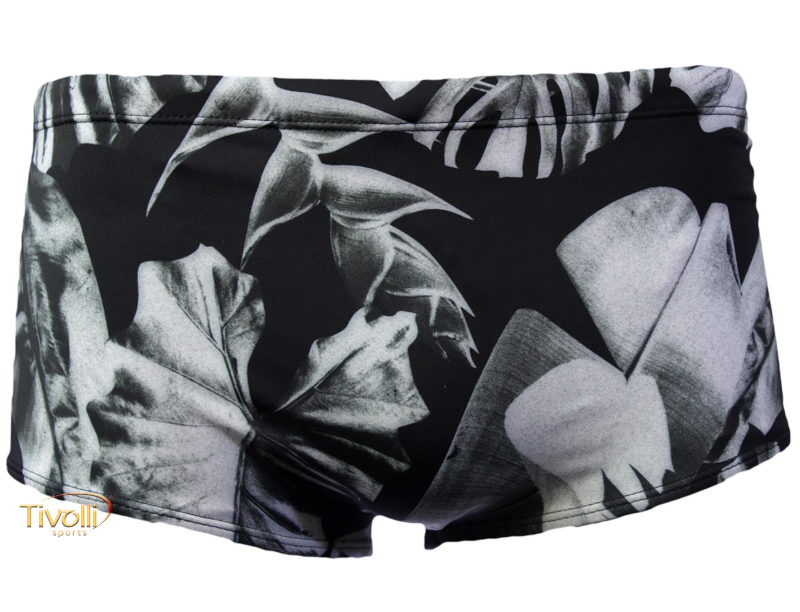 Sunga Ellus Rainforest > Preta estampada >