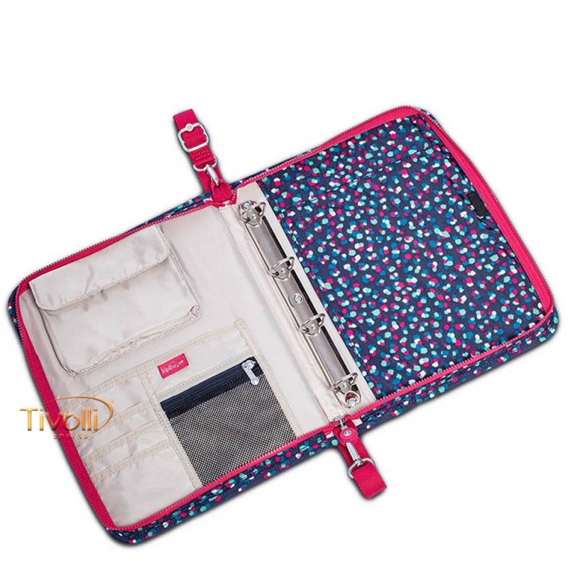 Fichário New Storer Festive Camo Kipling > Colorido Estampado >