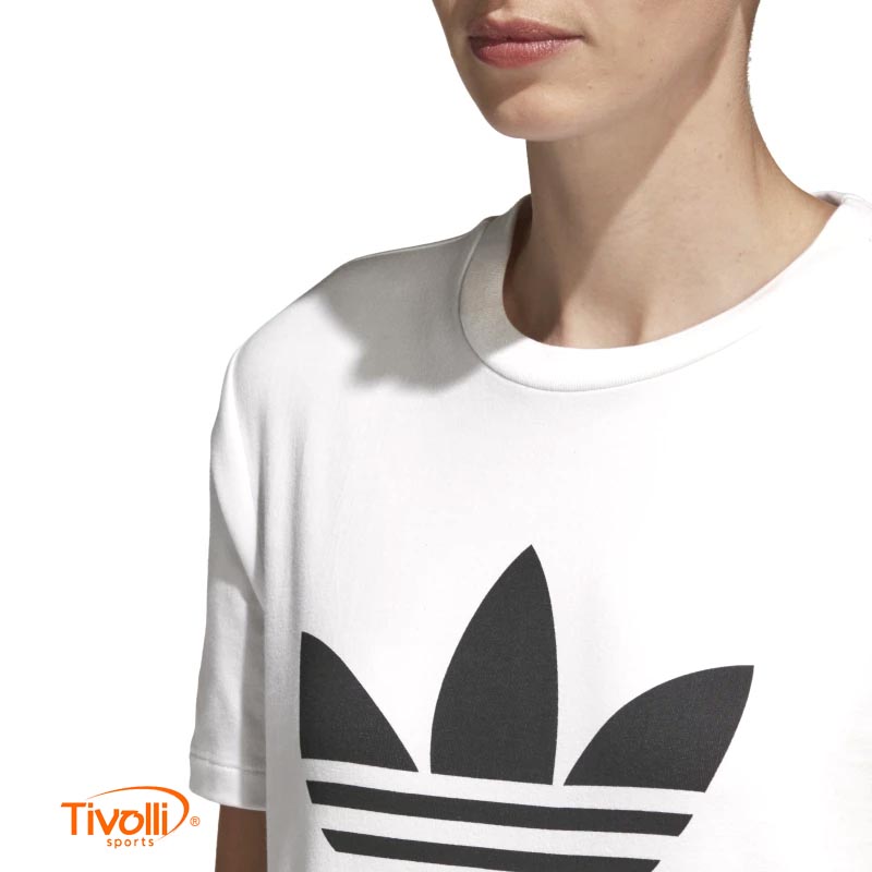 Camiseta Adidas Feminina > Trefoil >
