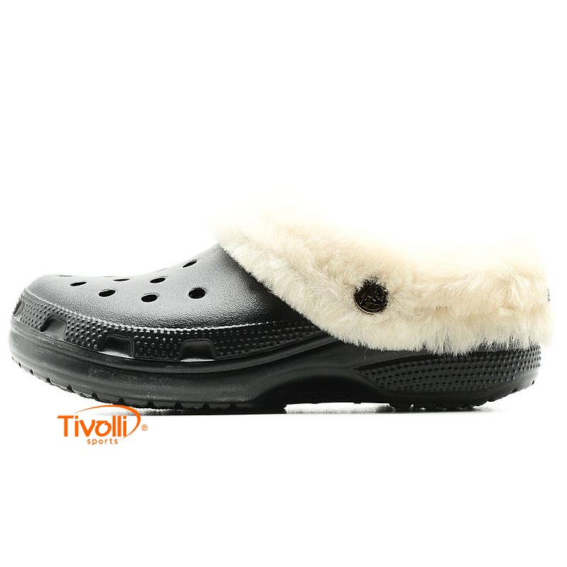 Sandália Crocs Classic Mammoth Luxe Clog > pelinho tam. 35 ao 43 >