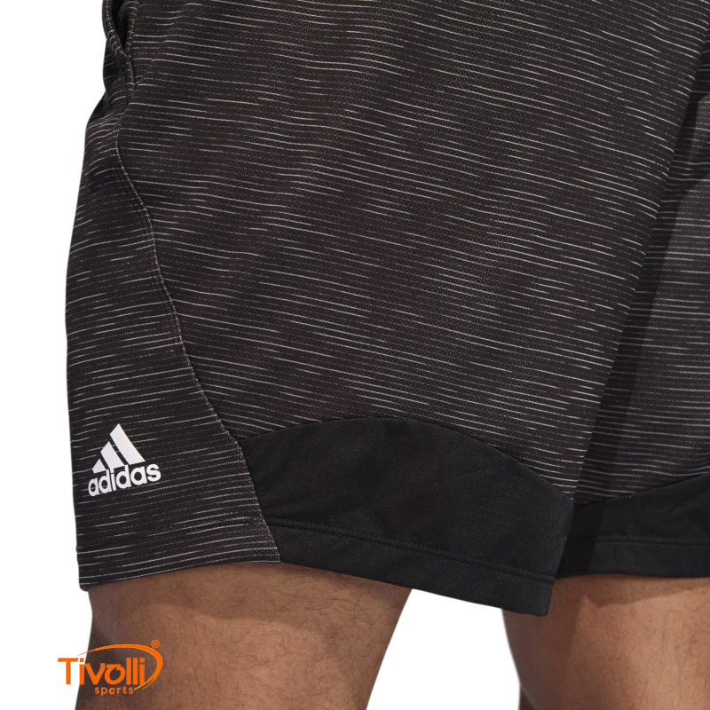 Shorts Adidas Masculino > Listrado Mesclado 4KRFT >