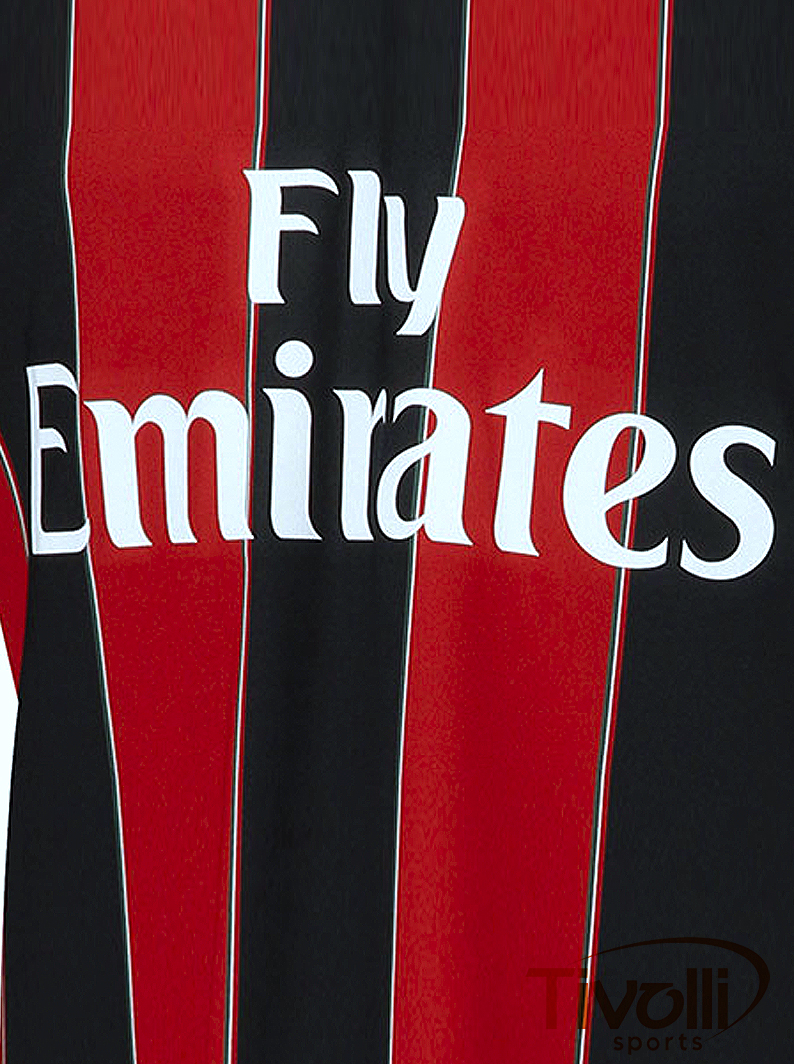 Black Friday - Camisa Adidas > Milan I 2012 Adidas Preto e Vermelho >