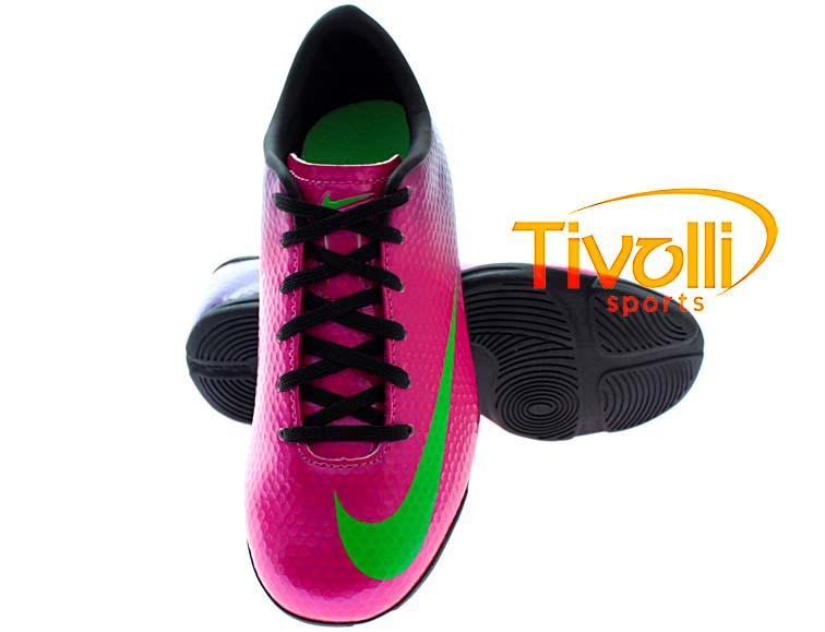 Chuteira Nike JR Mercurial Victory IV IC > Pink/Roxo/Verde - Ref ...