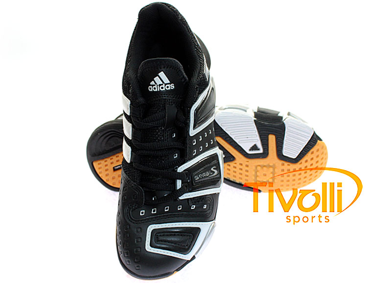Tênis Adidas Stabil S J > Preto/Prata - Ref: G19084 >