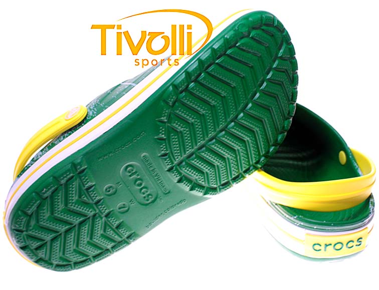 Crocs Crocband Brazil > Brasil Clog Verde, Amarelo, Azul e Branco >
