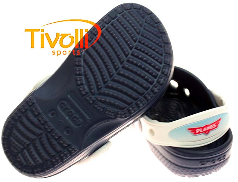 Crocs CC Planes Clog > Aviões - Azul Marinho e Branco >