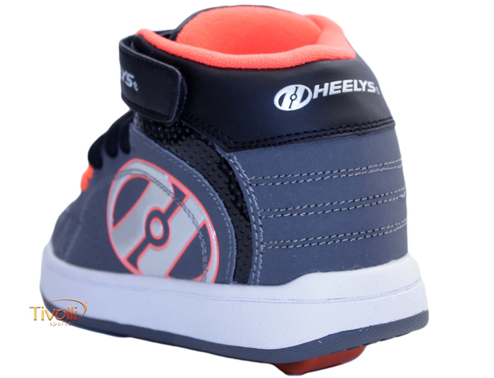 Tênis de Rodinha Heelys Paver I Wheel > Cinza Preto e Laranja >