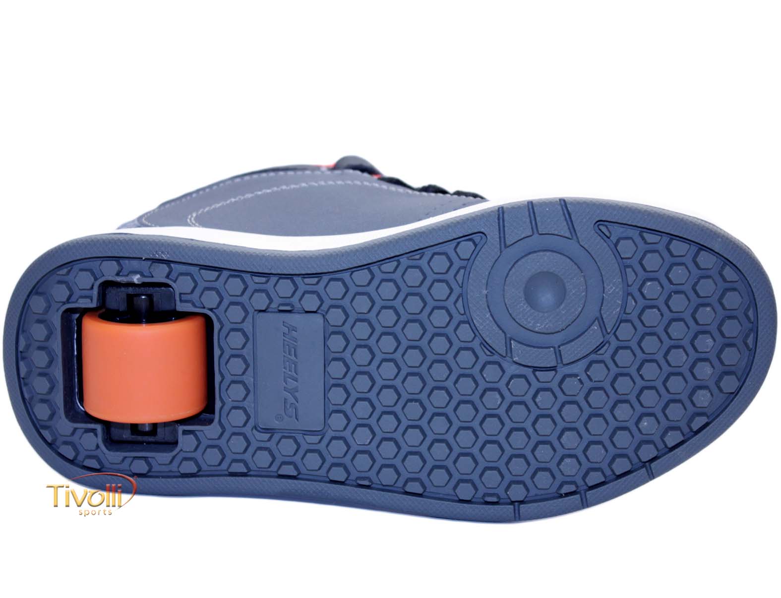 Tênis de Rodinha Heelys Paver I Wheel > Cinza Preto e Laranja >
