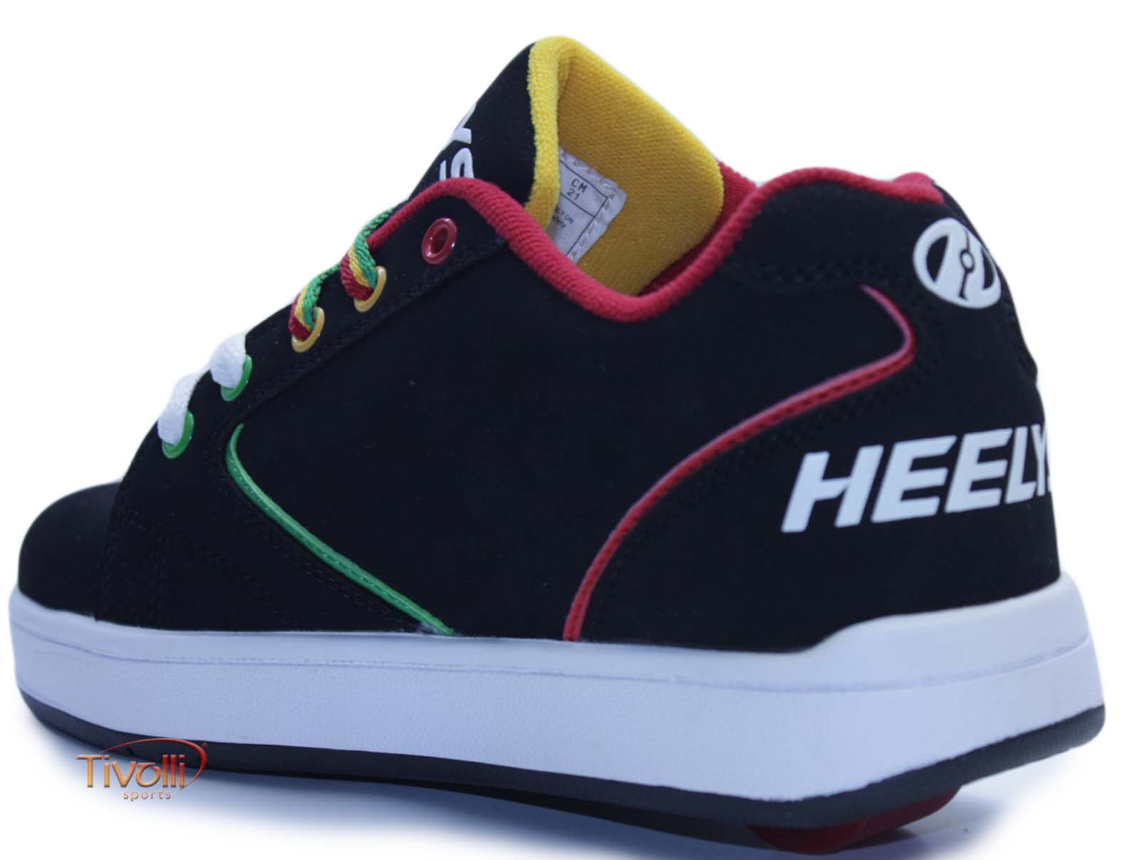 Tênis de rodinha Heelys Propel Infantil > Preto Reggae >